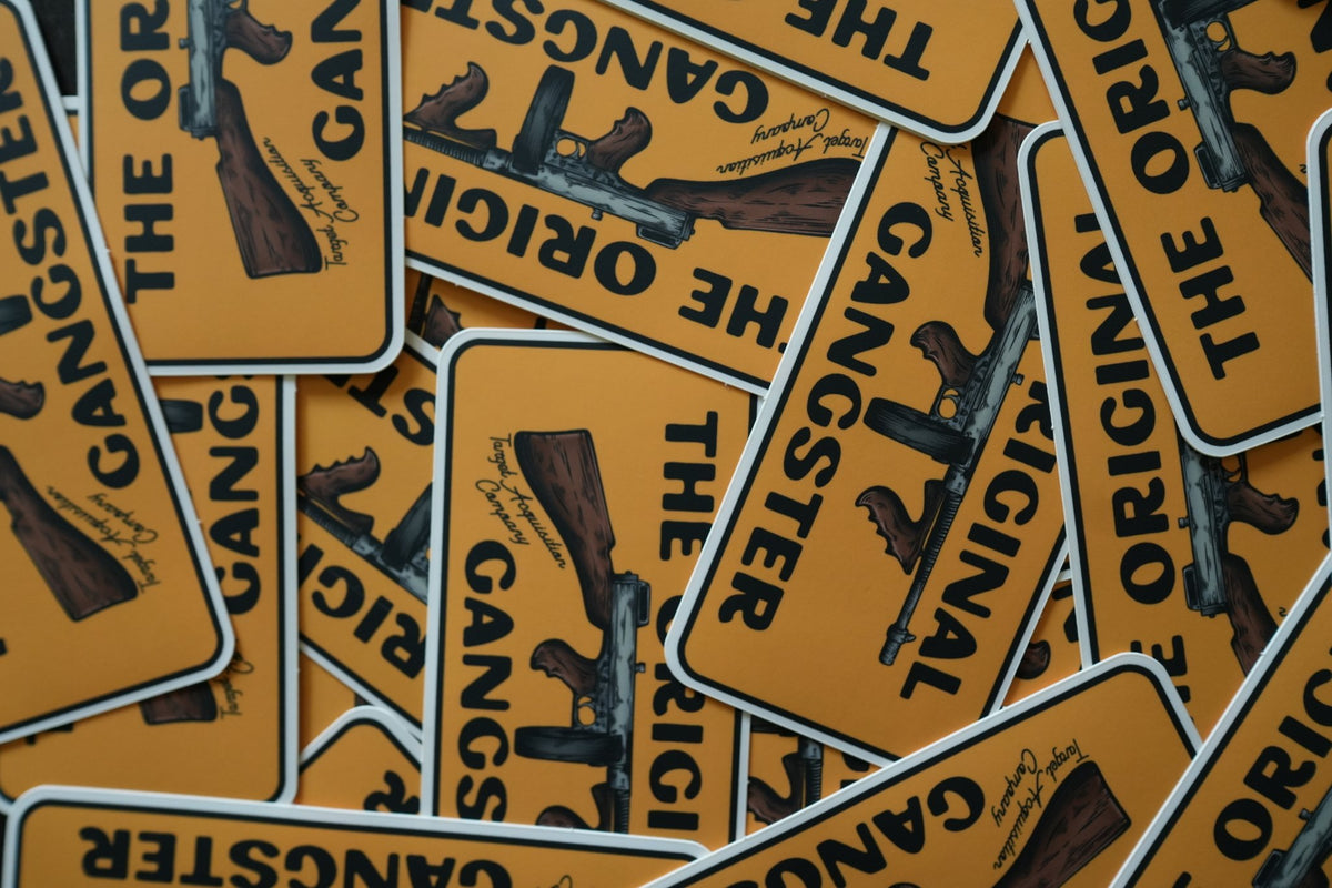 The OG Tommy Gun Sticker – Target Acquisition Company