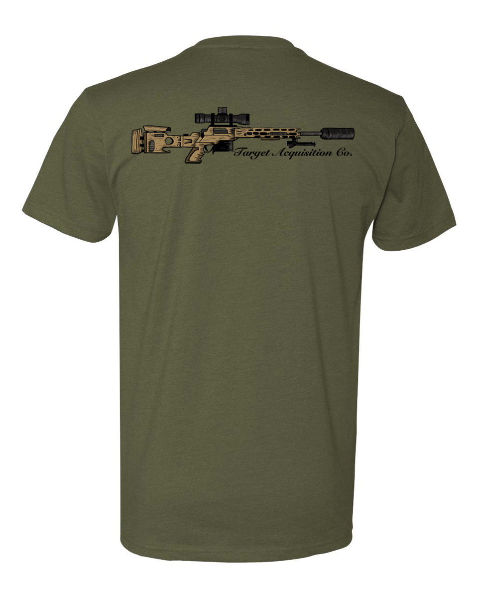 Short Sleeve Long Gun T shirt – Target Acquisition Company